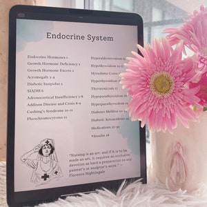 Endocrine System Review | Nursing School Notes | Nursing Exam Review ...