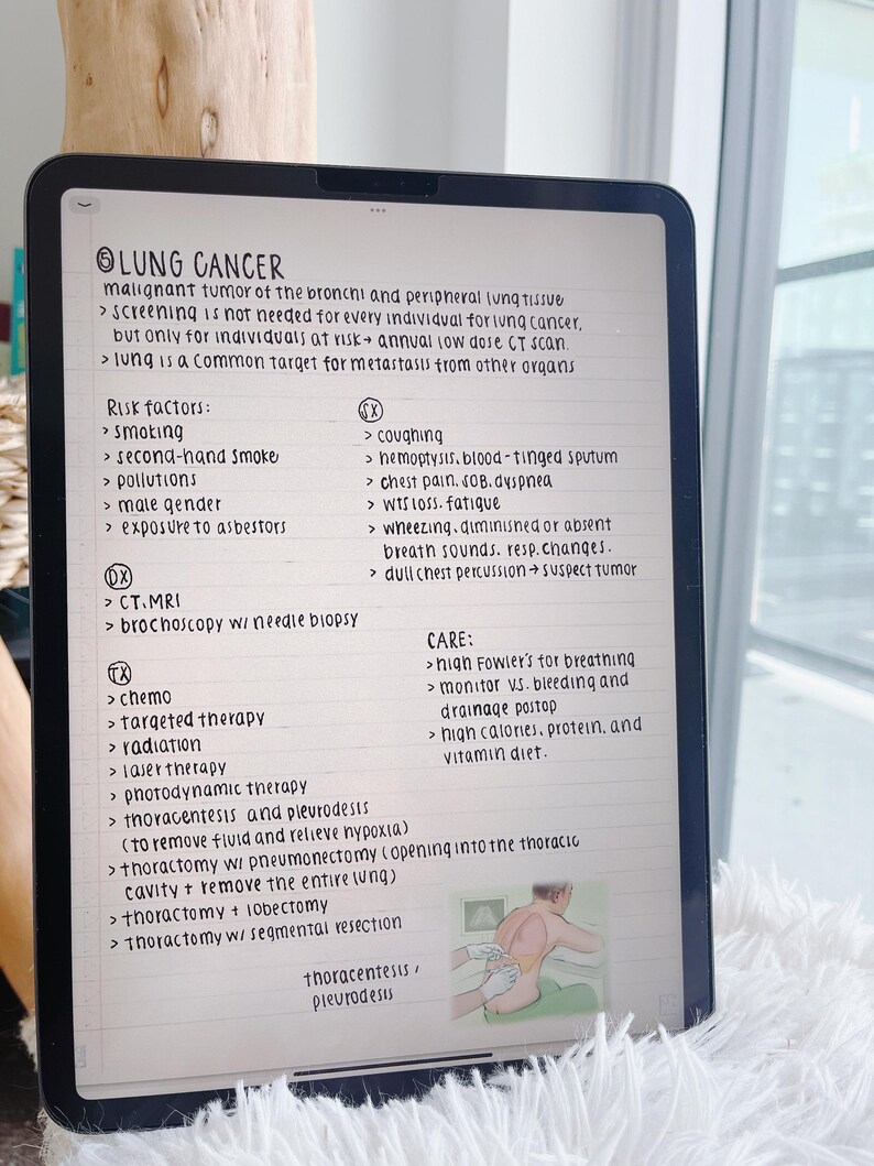 Oncology and Hematology Nursing School Notes Nursing Exam Review NCLEX ...