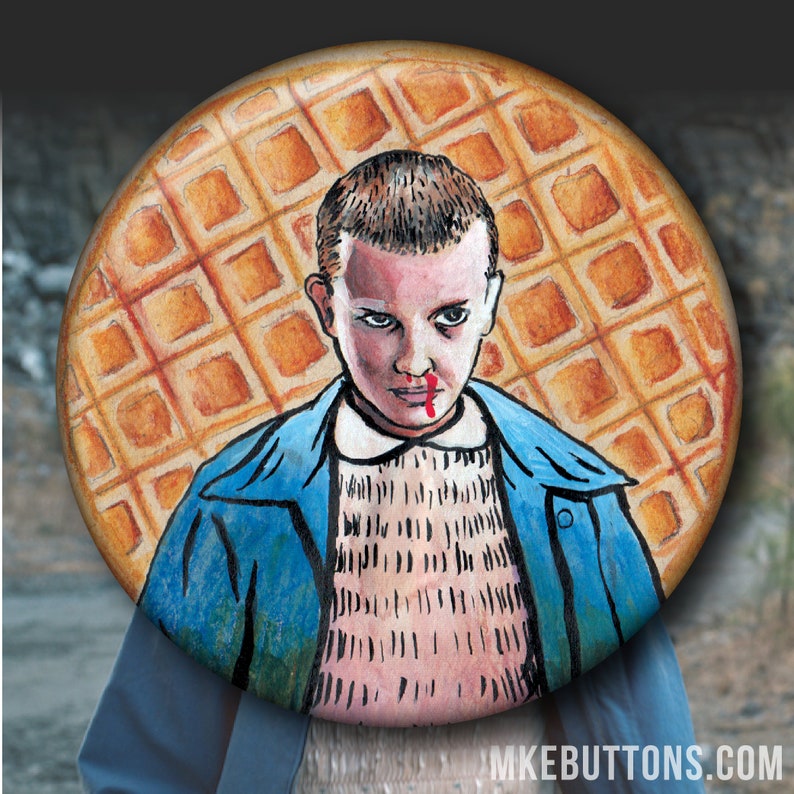Eleven Loves Waffles Stranger Things - Etsy