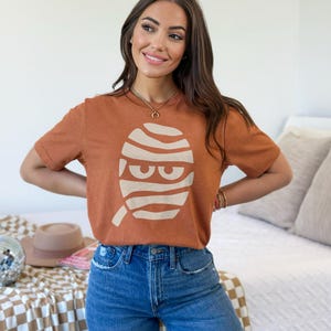 Mummy Shirt, Halloween Mummy Shirt, Spooky Shirt, Funny Halloween Shirt ...