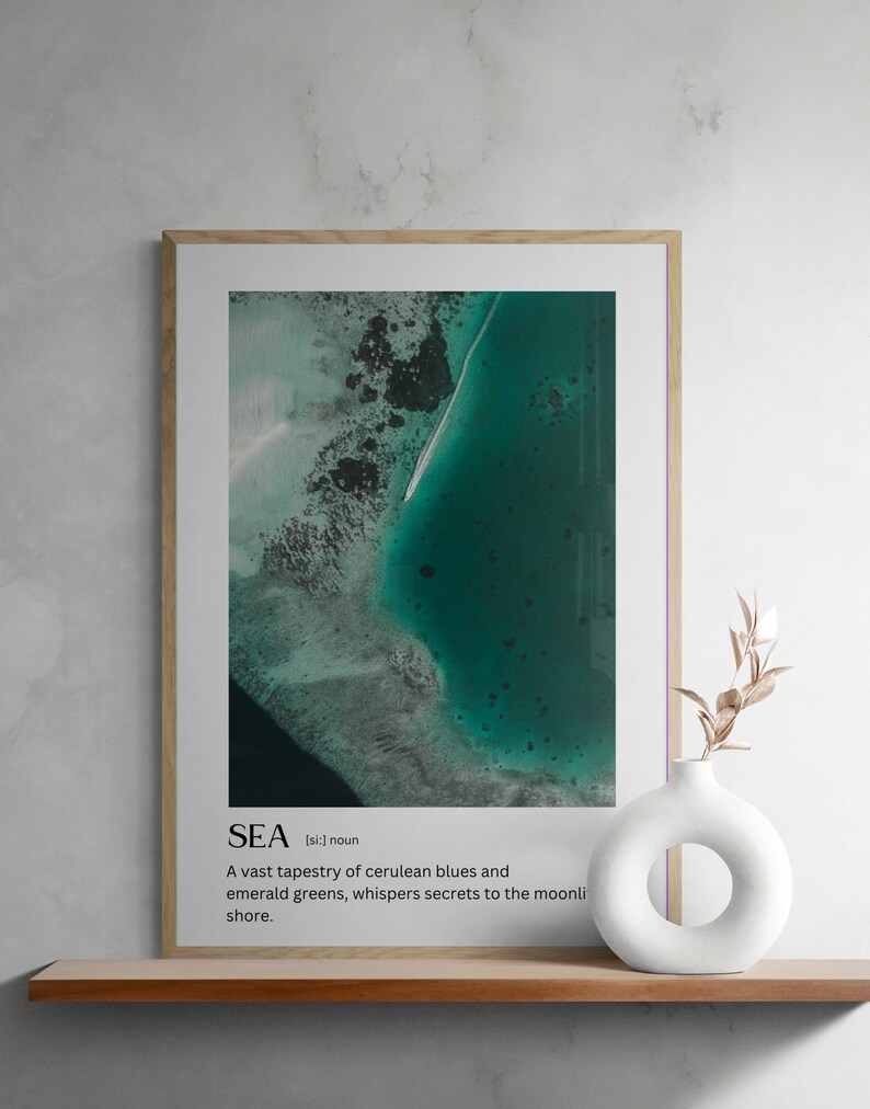 Coastal Printable Artwork Cute Home Decor Printable Wall Art Ocean ...