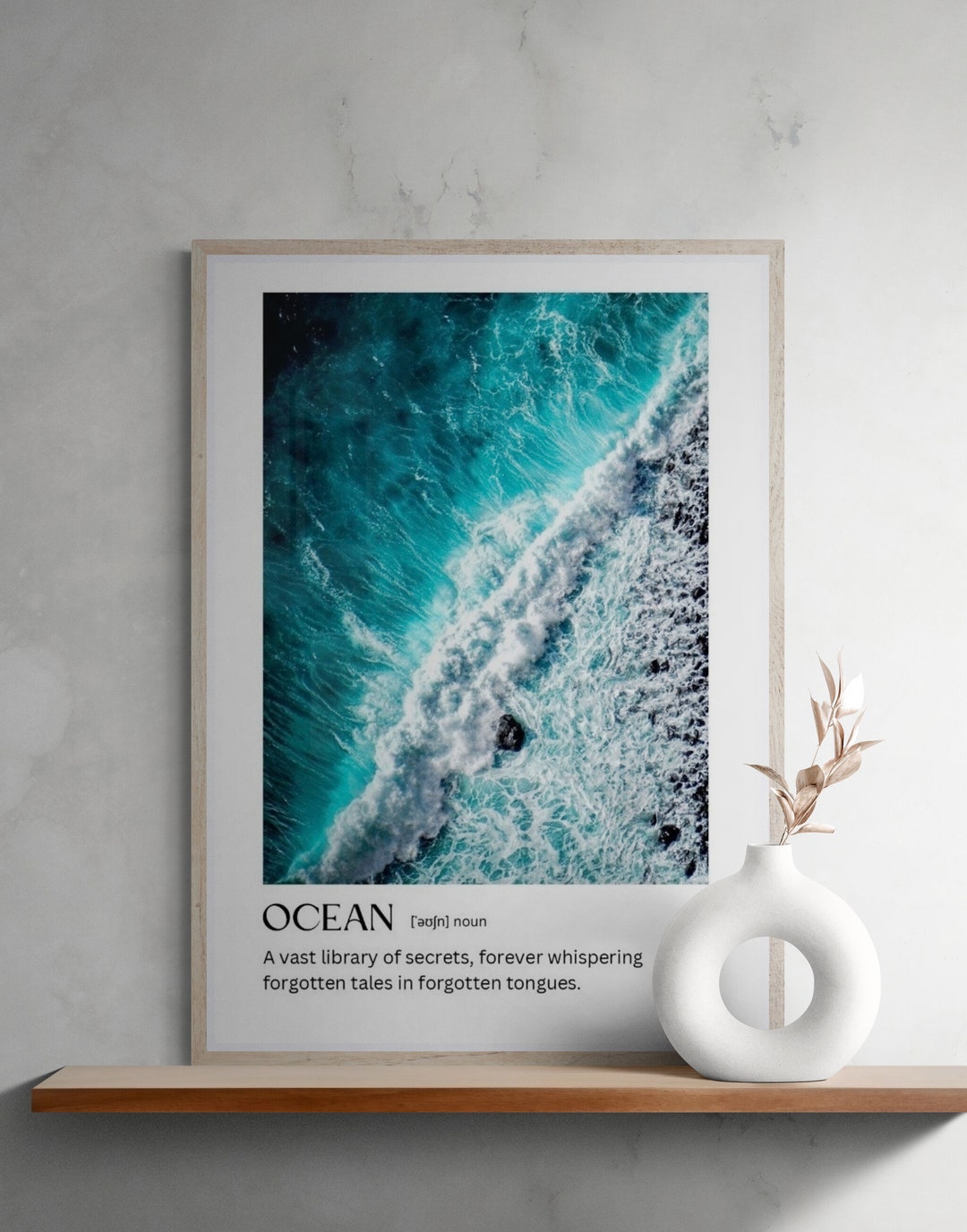 Coastal Printable Artwork Cute Home Decor Printable Wall Art Ocean ...