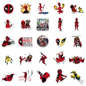 Deadpool and Wolverine Stickers New Deadpool Movie, Phone, Fridge ...