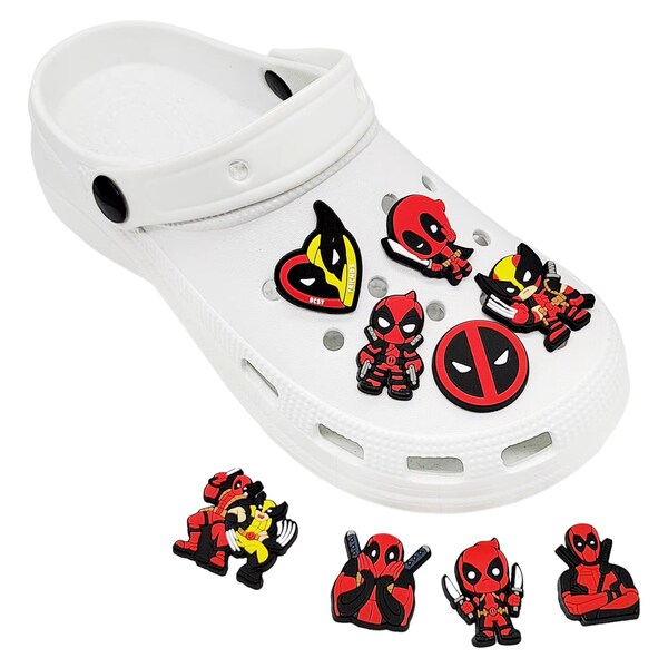 Deadpool Charms Crocs - Etsy