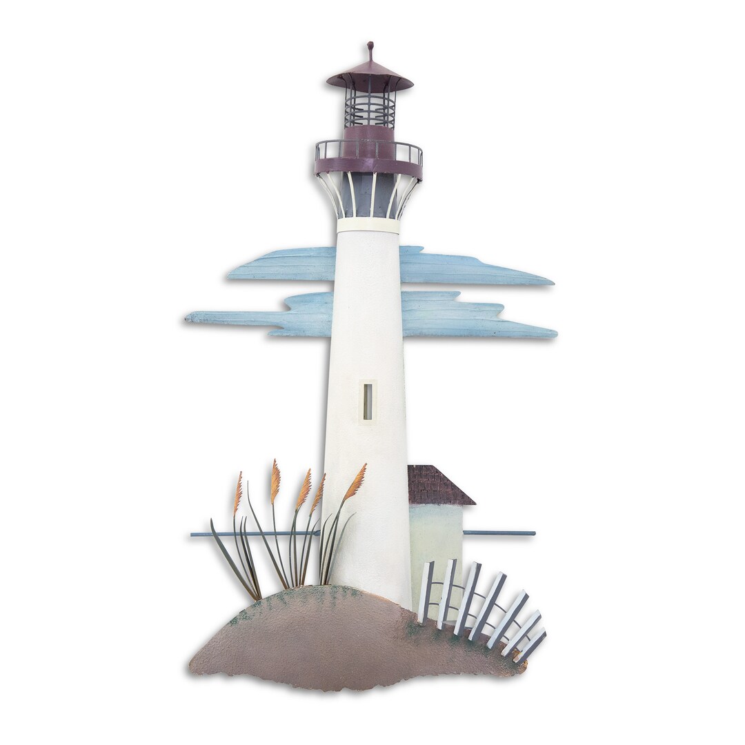 Cape May Lighthouse Metal Wall Art CA762 - Etsy