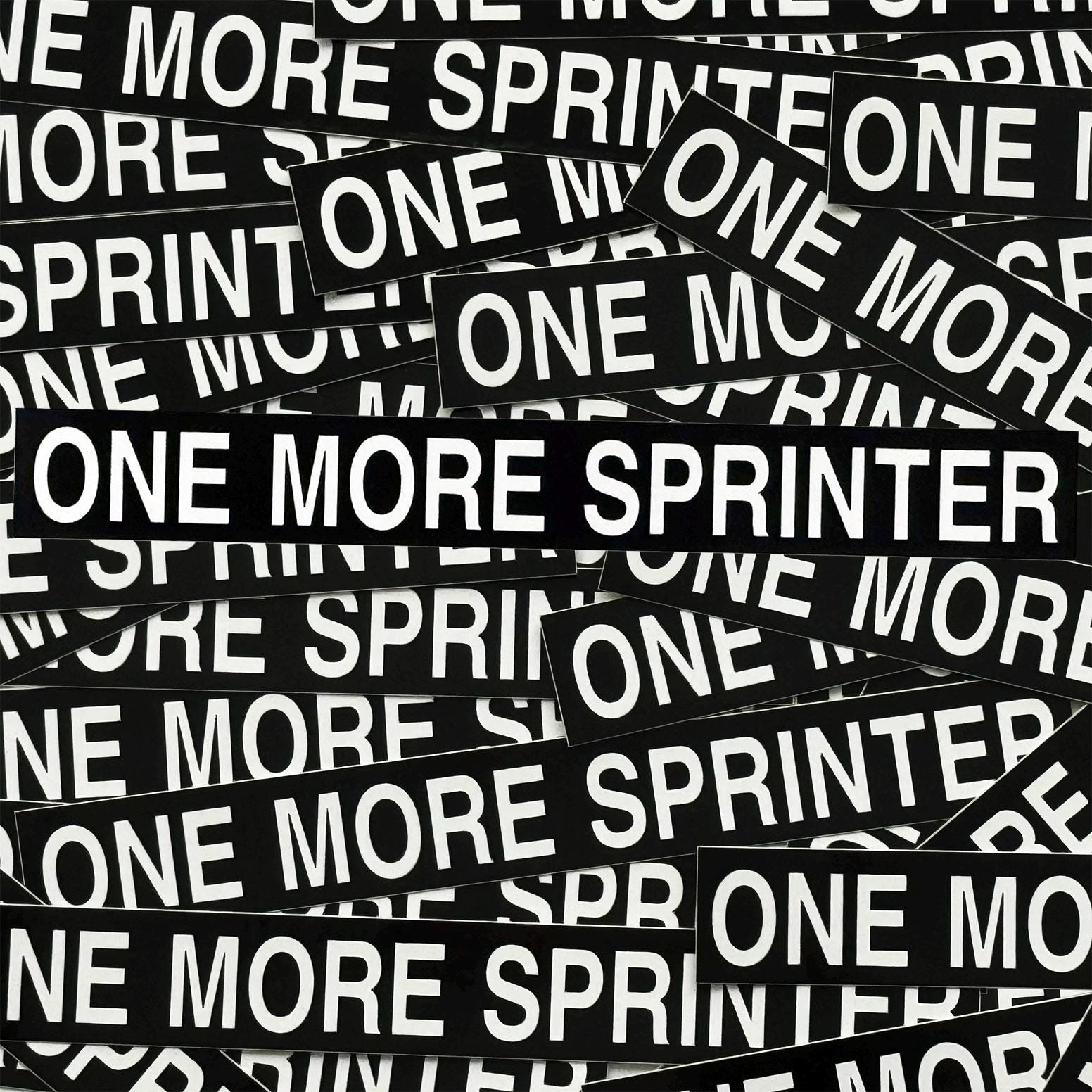 One More Sprinter Sticker - Vanlife Camping Van Accessories - Etsy