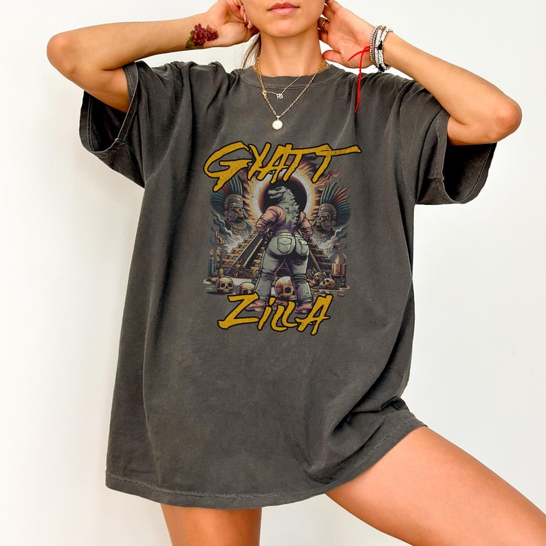 Gyattzilla Unisex T-shirt, Funny Godzilla Parody Super Soft Tee, Gyatt ...