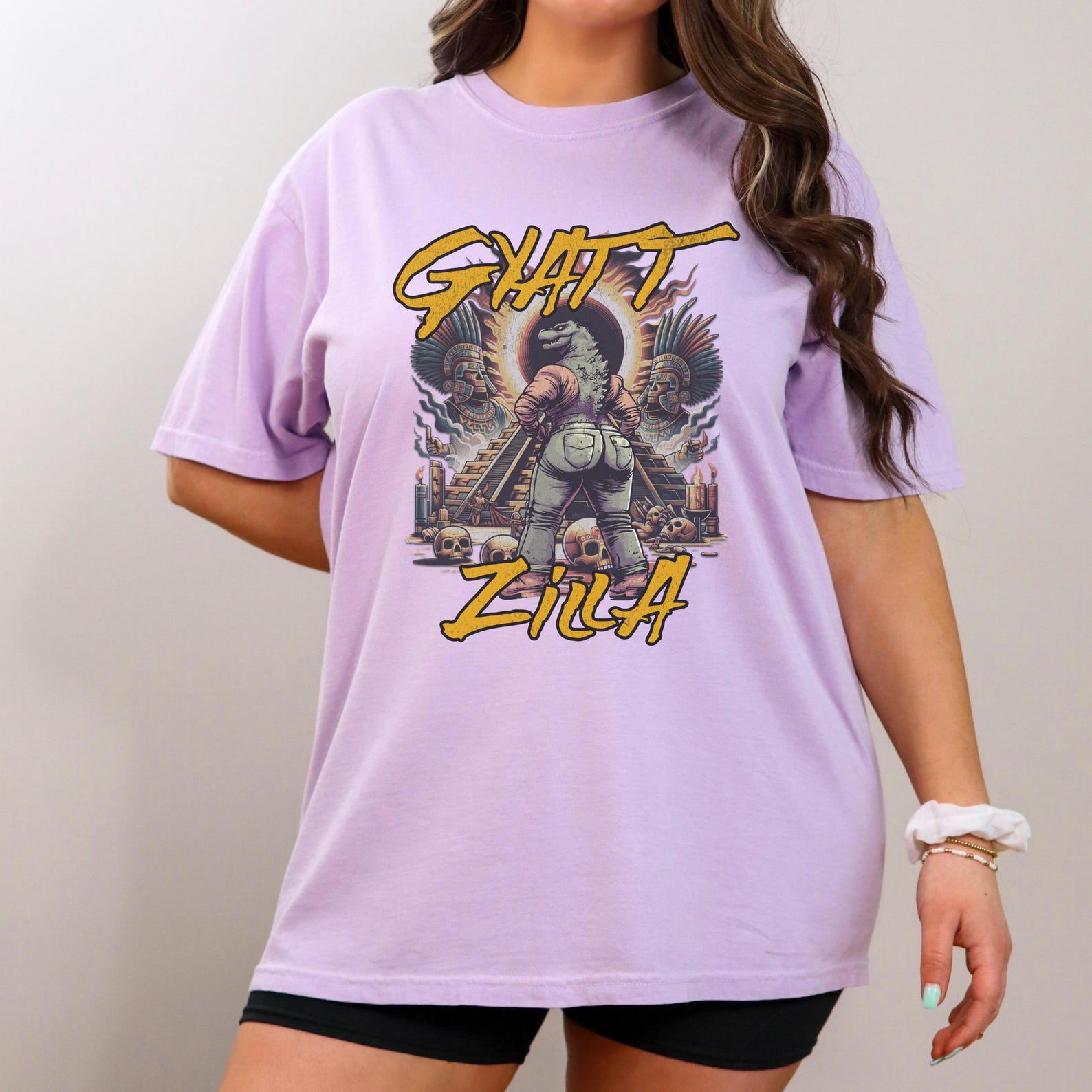 Gyattzilla Unisex T-shirt, Funny Godzilla Parody Super Soft Tee, Gyatt ...