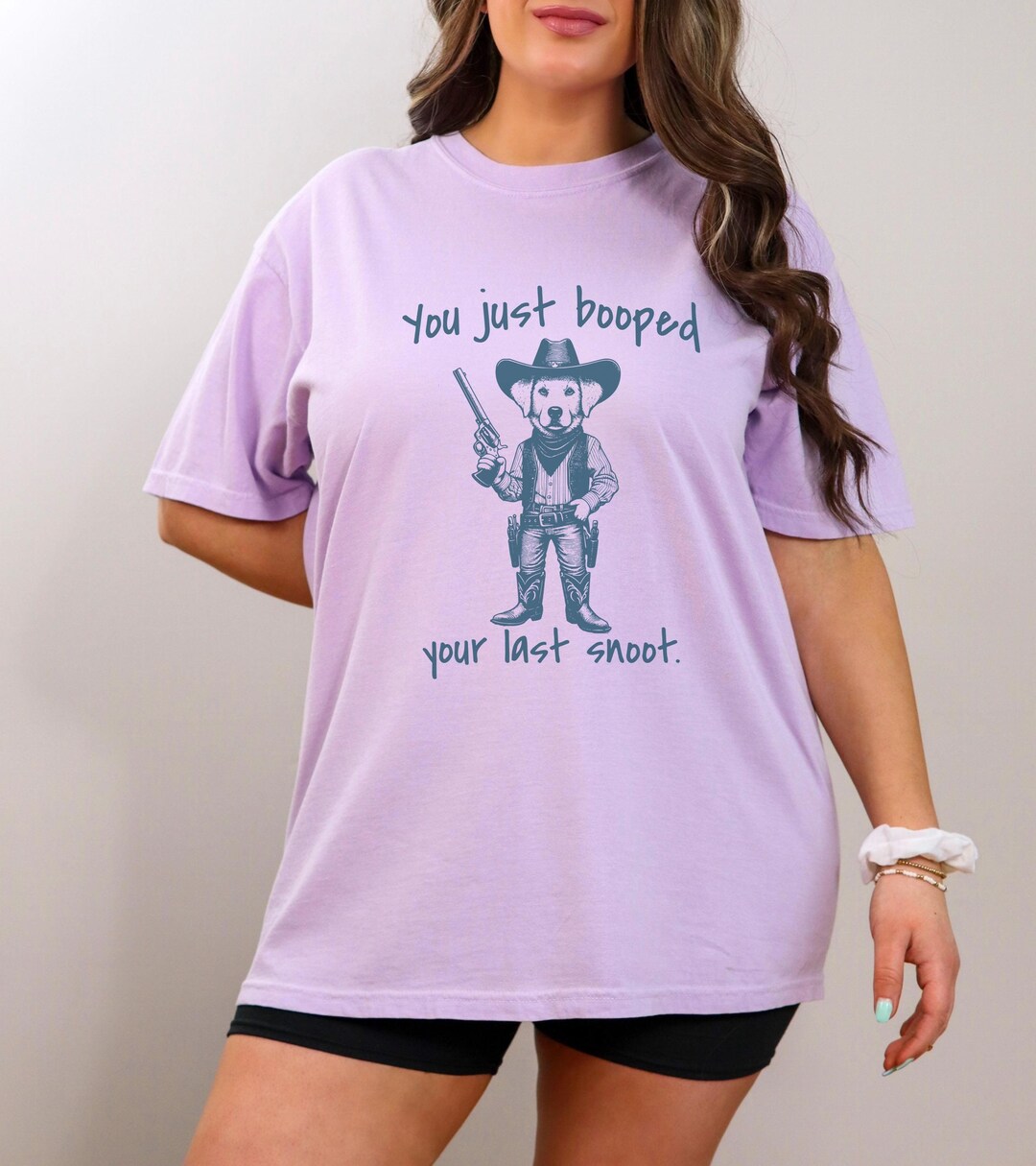 You Just Booped Your Last Snoot Unisex Cowboy Dog T-shirt, Western ...