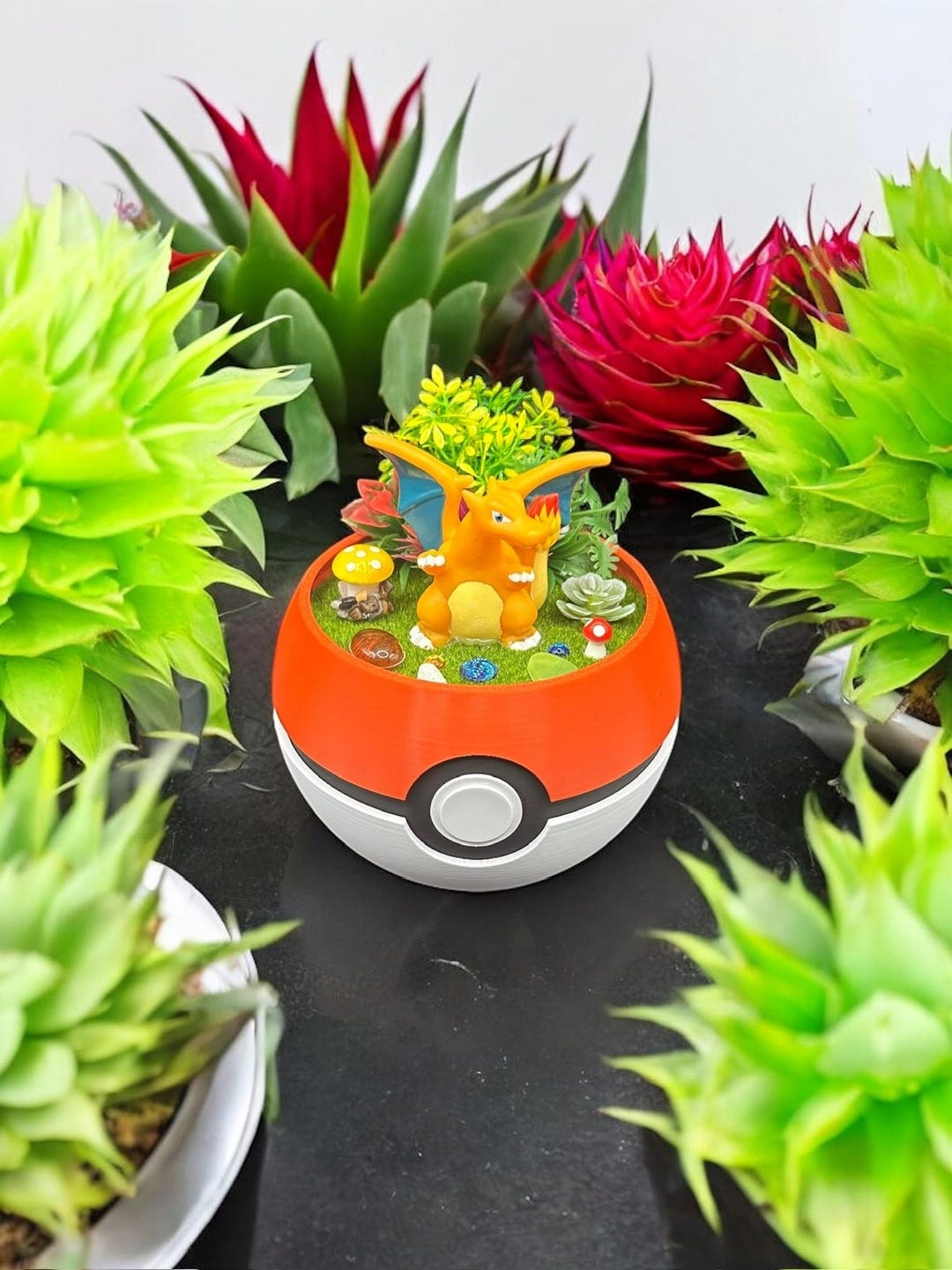 Charizard Pokemon Terrarium,pokemon Inspired Terrarium,pokemon ...