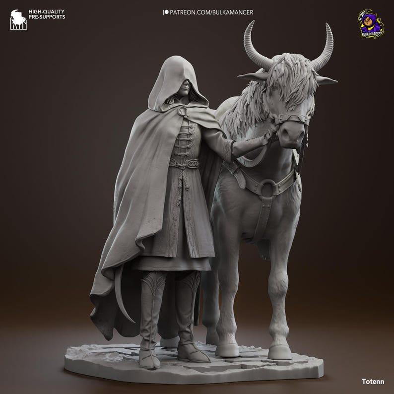 Melina Figure | Elden Ring | 12k Resolution | 3D Printed | Unassembled | Unpainted - Etsy