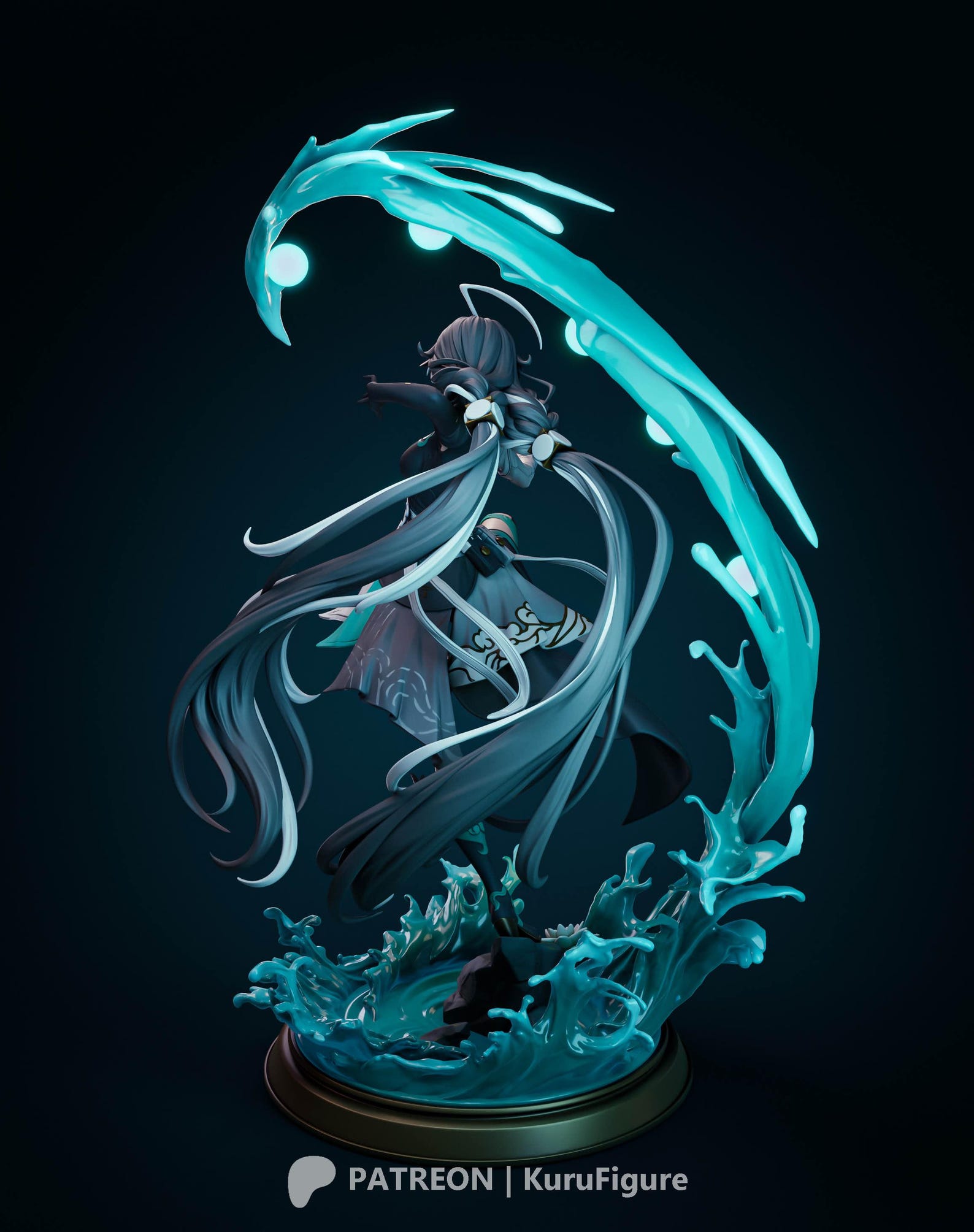 Jian Xin Figure | Wuthering Waves | 12k Resolution | 3D Printed ...