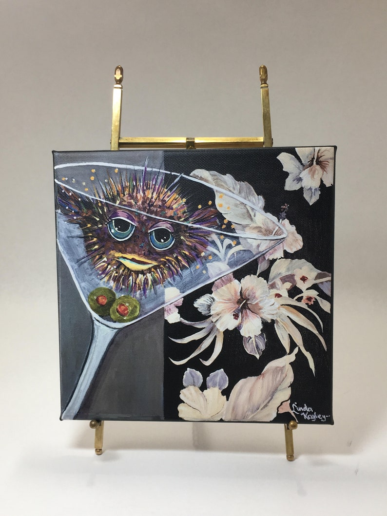 Martini Print, Funky Fish Art, Funky Art, Fish Art, Martini Art ...