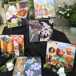 Martini Print, Funky Fish Art, Funky Art, Fish Art, Martini Art ...