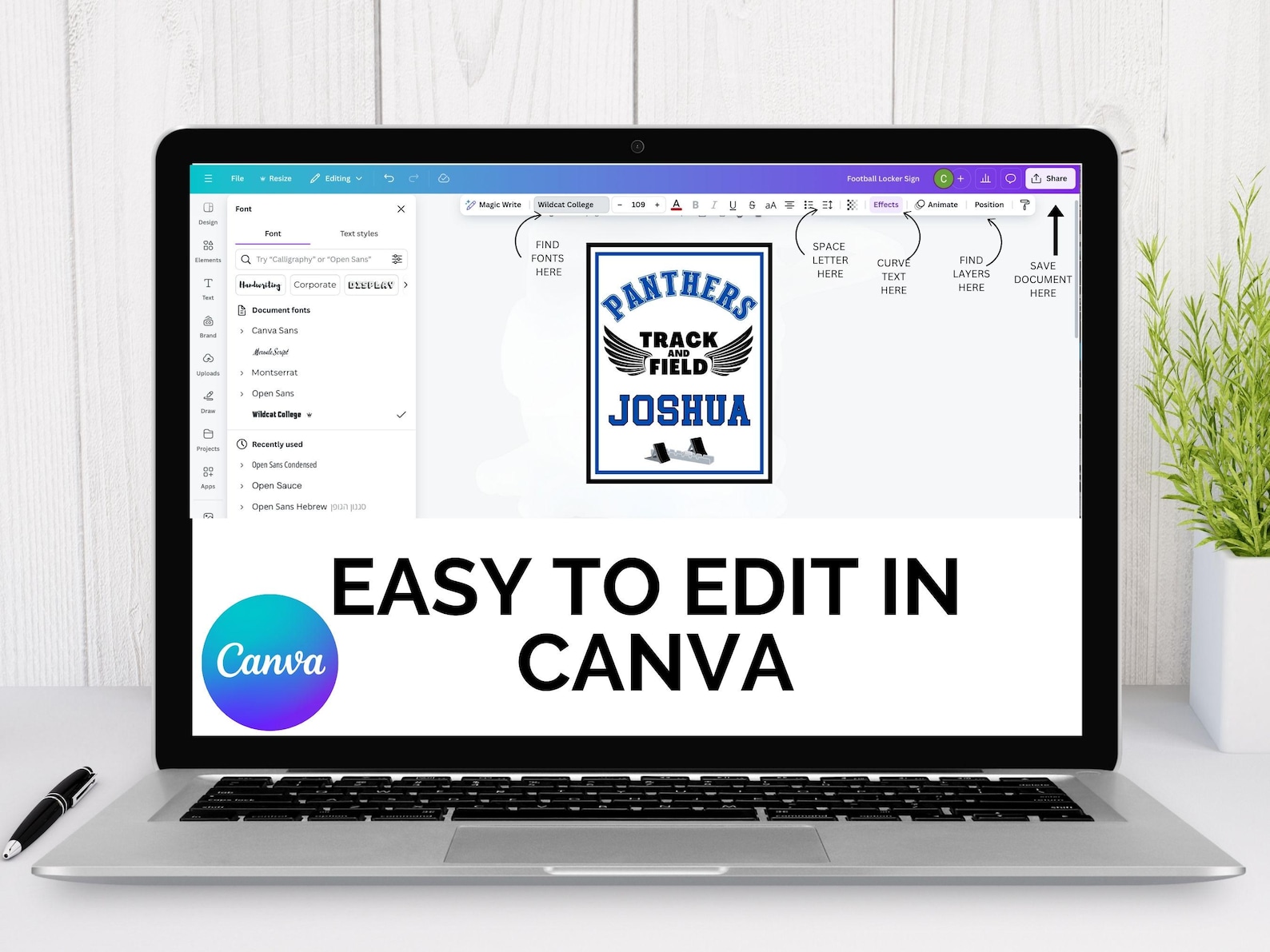 Track & Field Locker Sign Template, Track Locker Decorations, Travel ...