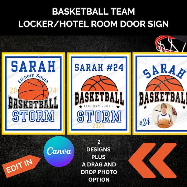 Basketball Locker Decoration - Etsy