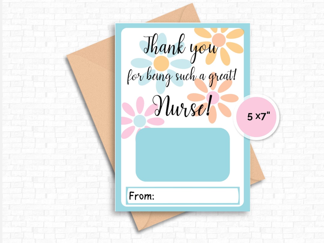 Nurse Appreciation Gift Card Holder, Nurses Week Gift, Nurse Gift Card ...