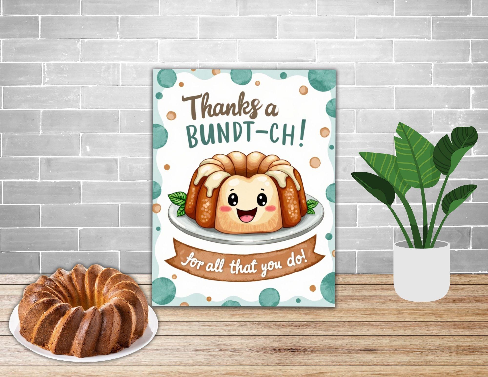 25 Printable Appreciation Signs, Food Themed Appreciation Posters ...