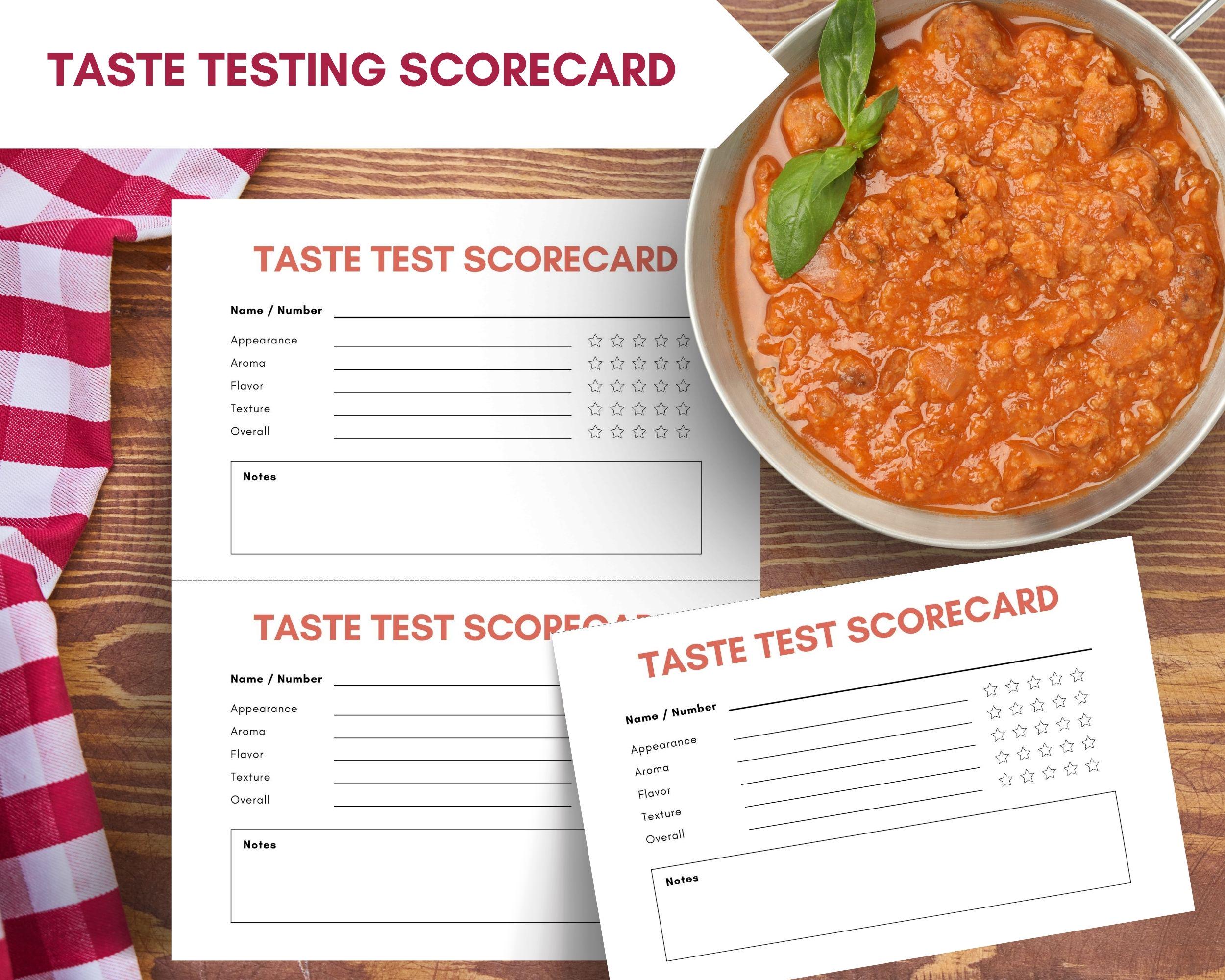 Soup Cook off Ballot, Pot Number Cards, Signage and Award Certificates ...