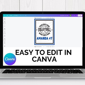 Volleyball Locker Sign Template, Volleyball Locker Decorations, Travel ...