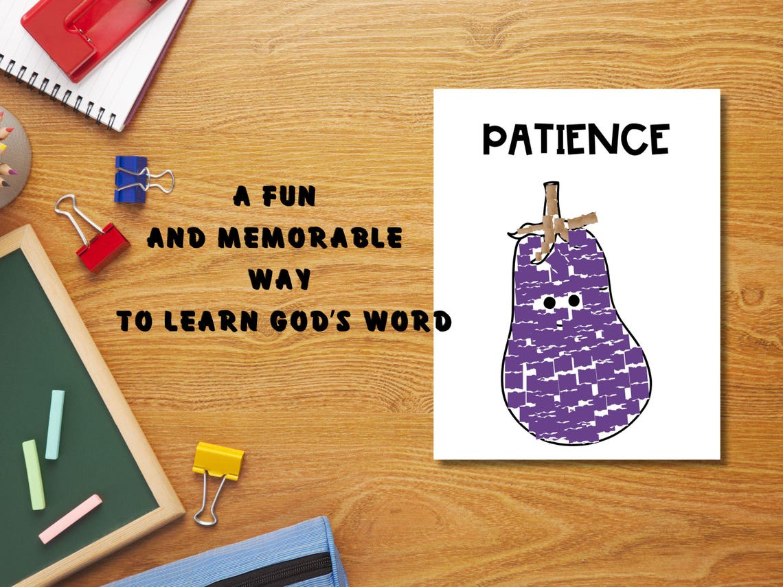 Fruit of the Spirit Torn Paper Craft, Bible Activity, Bible Craft ...