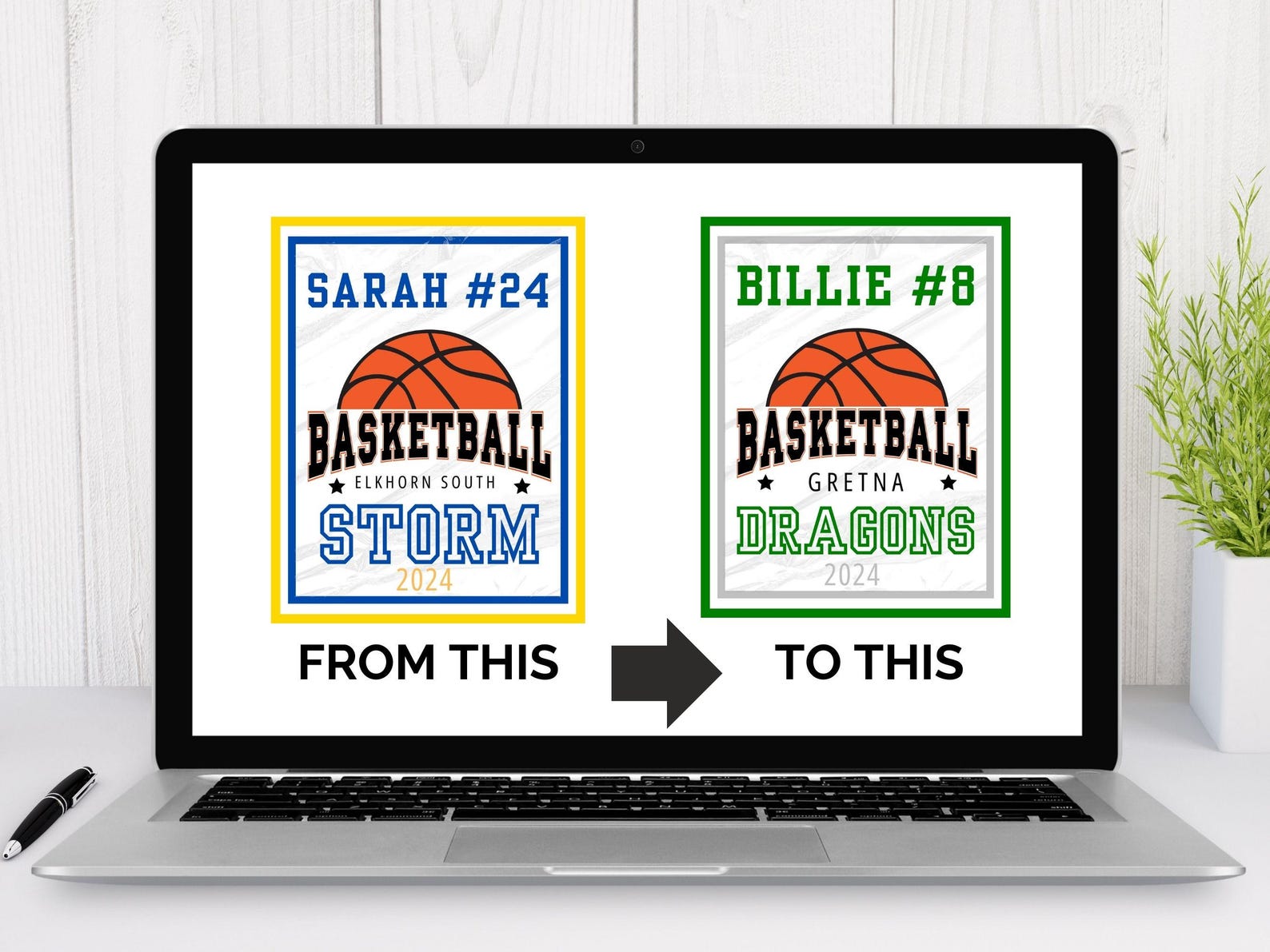 Basketball Locker Sign Template, Basketball Locker Decorations, Travel ...
