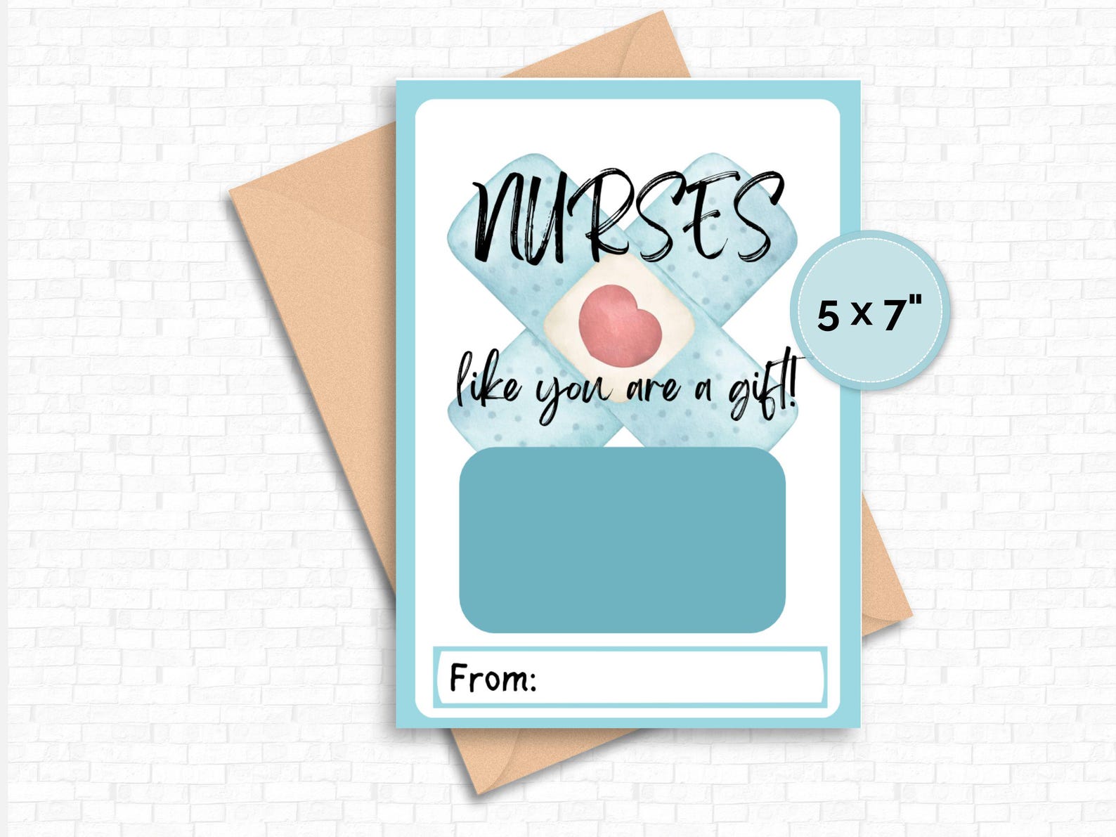 Nurse Appreciation Gift Card Holder, Nurses Week Gift, Nurse Gift Card ...