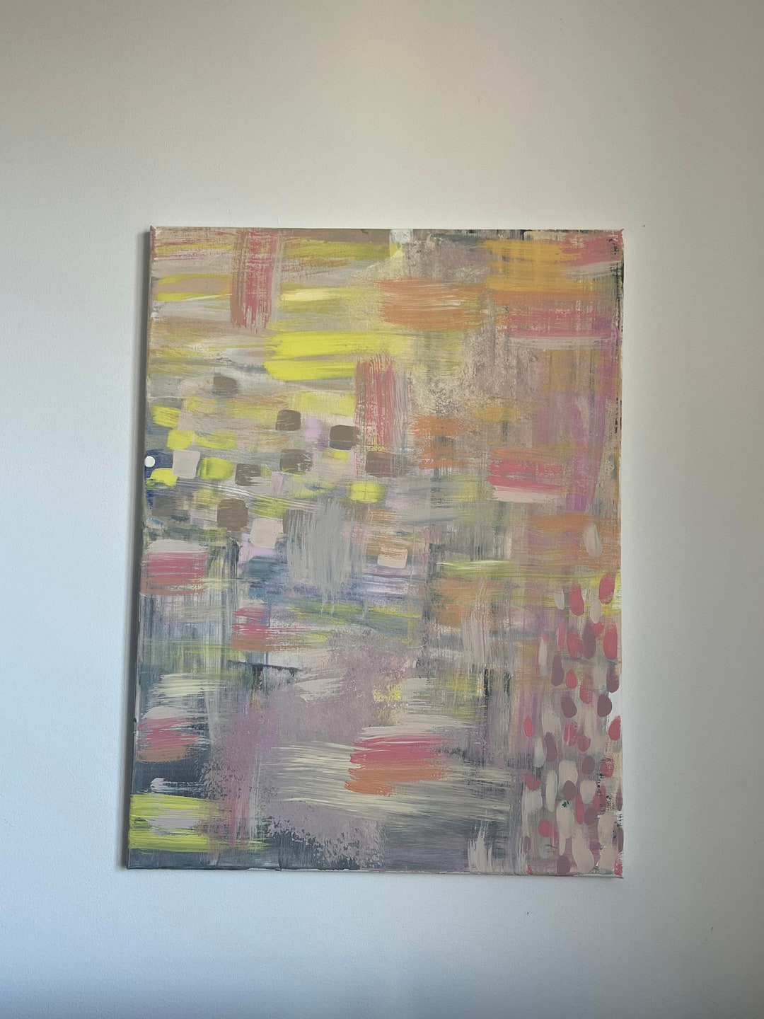 Pastel Abstract Painting - "meditation" - Etsy