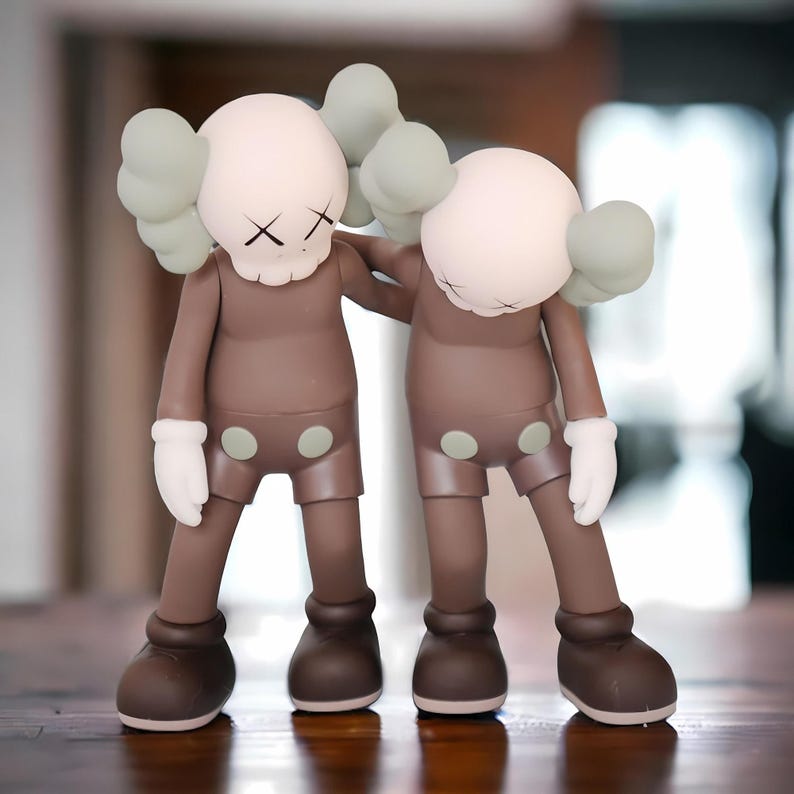 Inspired by KAWS Money Counting Statue Modern Art Decor, Hypebeast ...