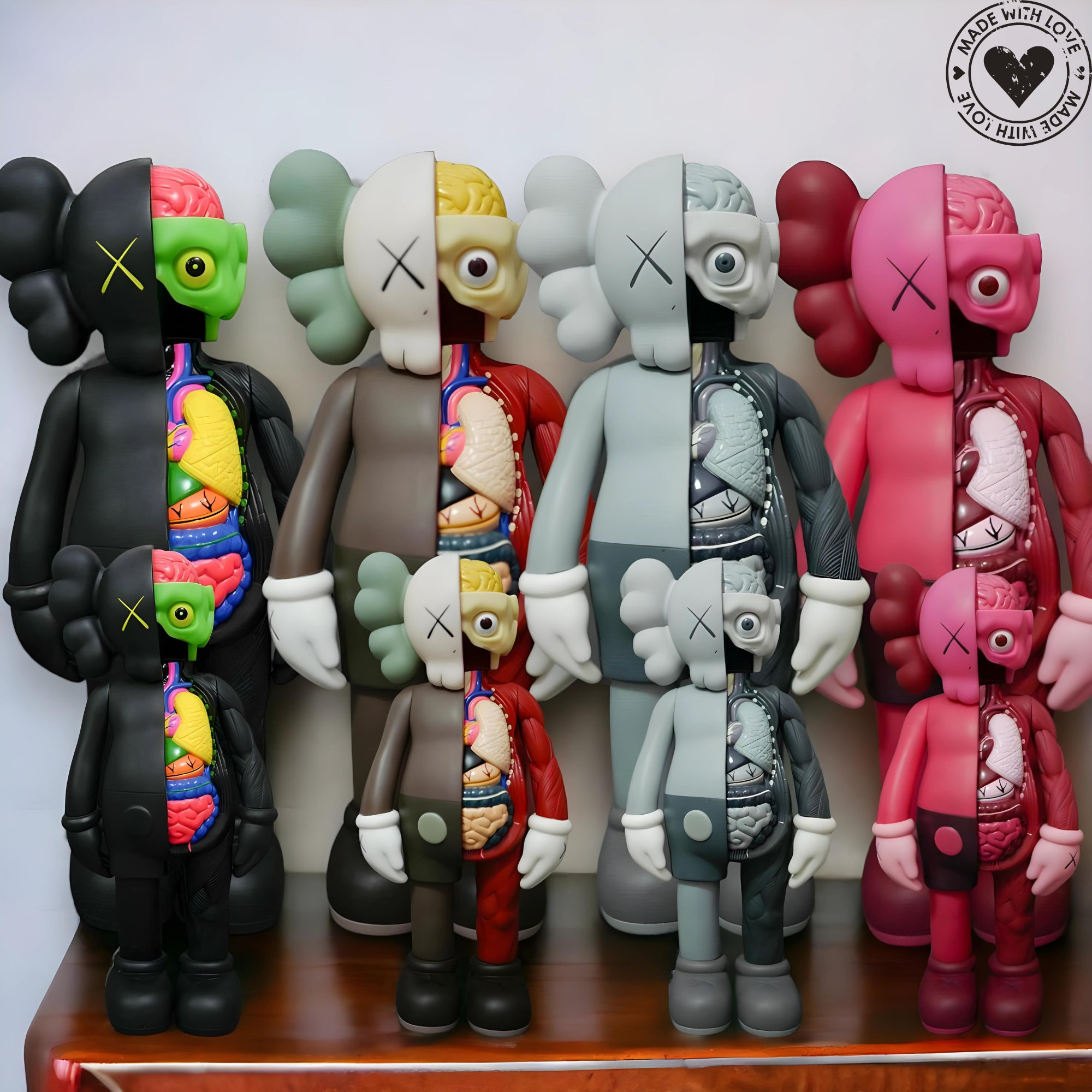 Inspired by KAWS Anatomy Doll Companion Figure Series Modern Art ...