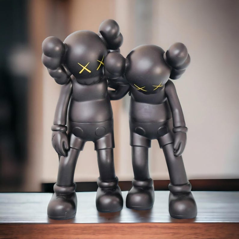 Inspired by KAWS Money Counting Statue Modern Art Decor, Hypebeast ...