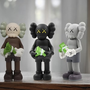 Inspired by KAWS Money Counting Statue - Modern Art Decor - Hypebeast ...