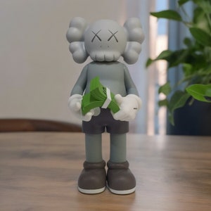 Inspired by KAWS Money Counting Statue - Modern Art Decor - Hypebeast ...