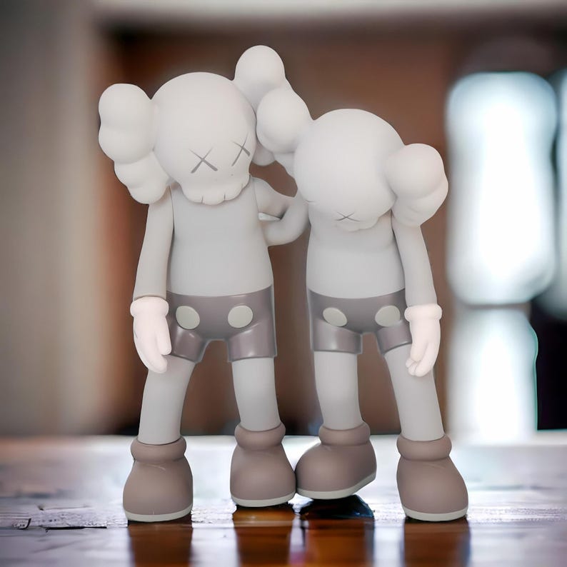 Inspired by KAWS Money Counting Statue Modern Art Decor, Hypebeast ...