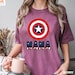 Custom Captain America Shirt Personalized Captain America Shirt ...