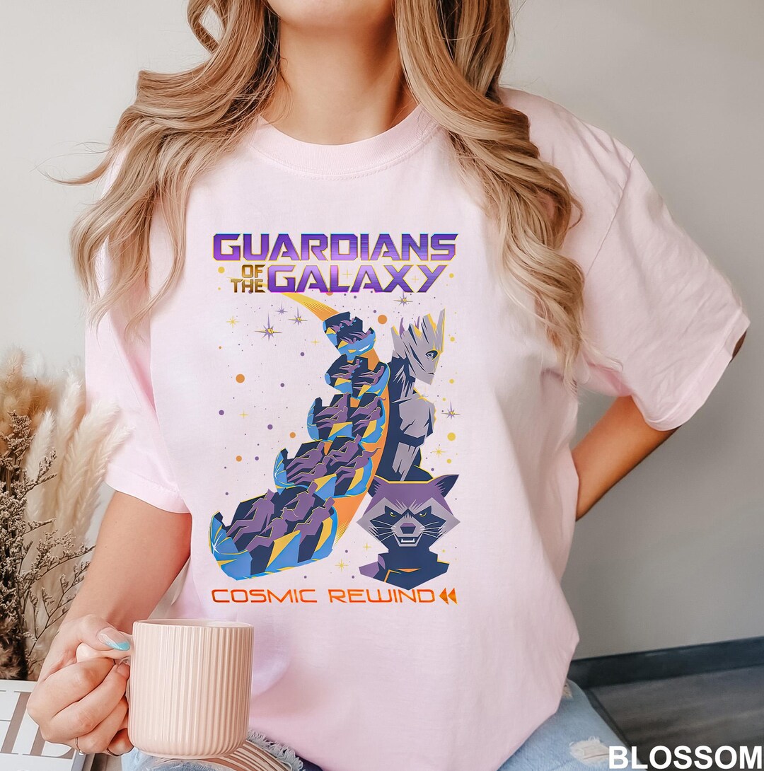 Comfort Colors Guardians of the Galaxy Shirt Cosmic Rewind Shirt ...