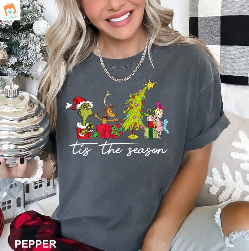 Tis the Season Grinch Shirt Merry Grinchmas Shirt Grinch Christmas ...