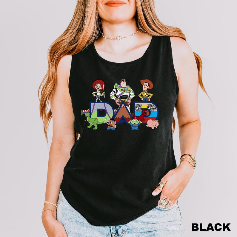 Comfort Colors Disney Toy Story Family Tank Top, Personalized Tank Top ...