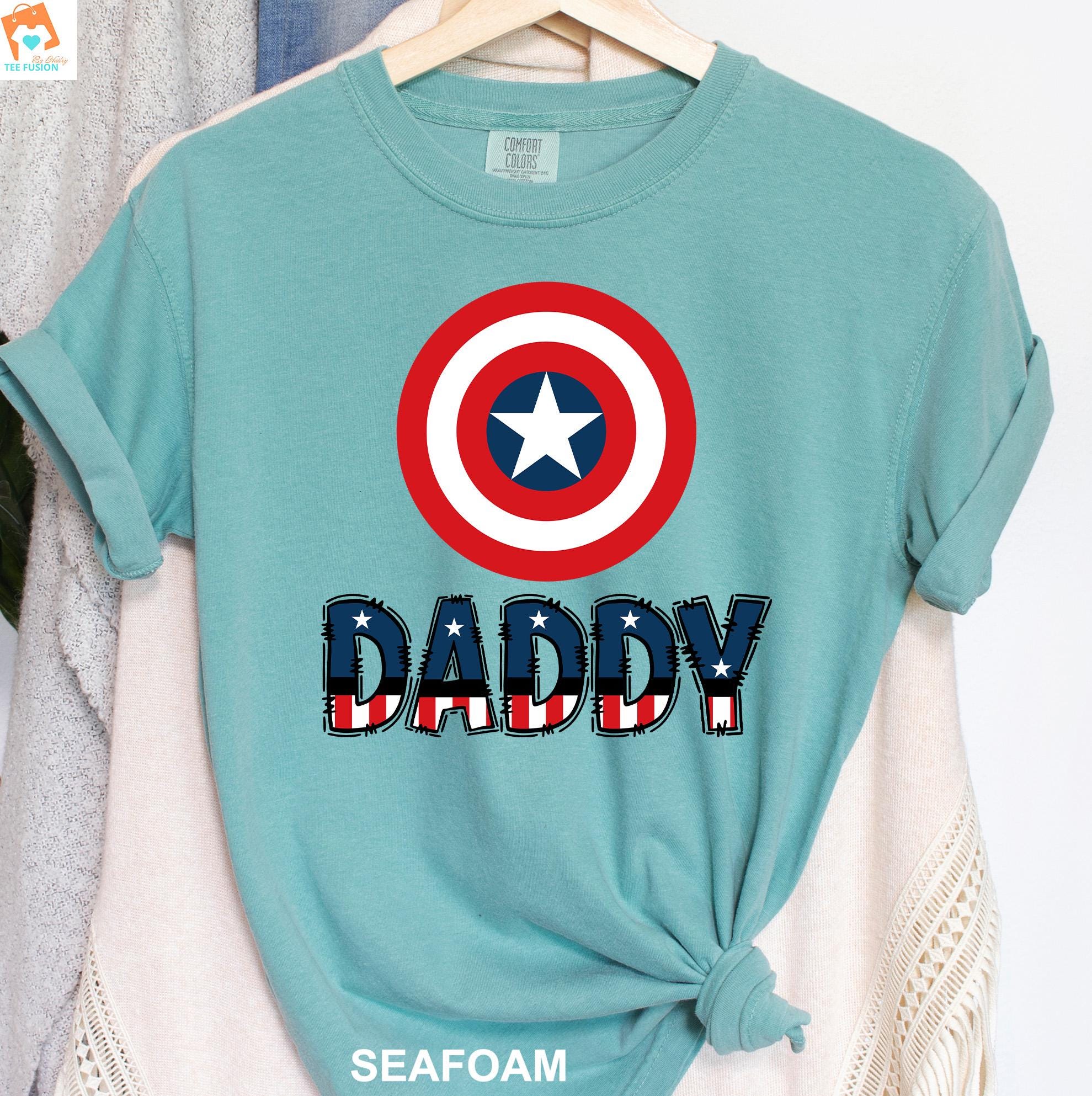 Custom Captain America Shirt Personalized Captain America Shirt ...