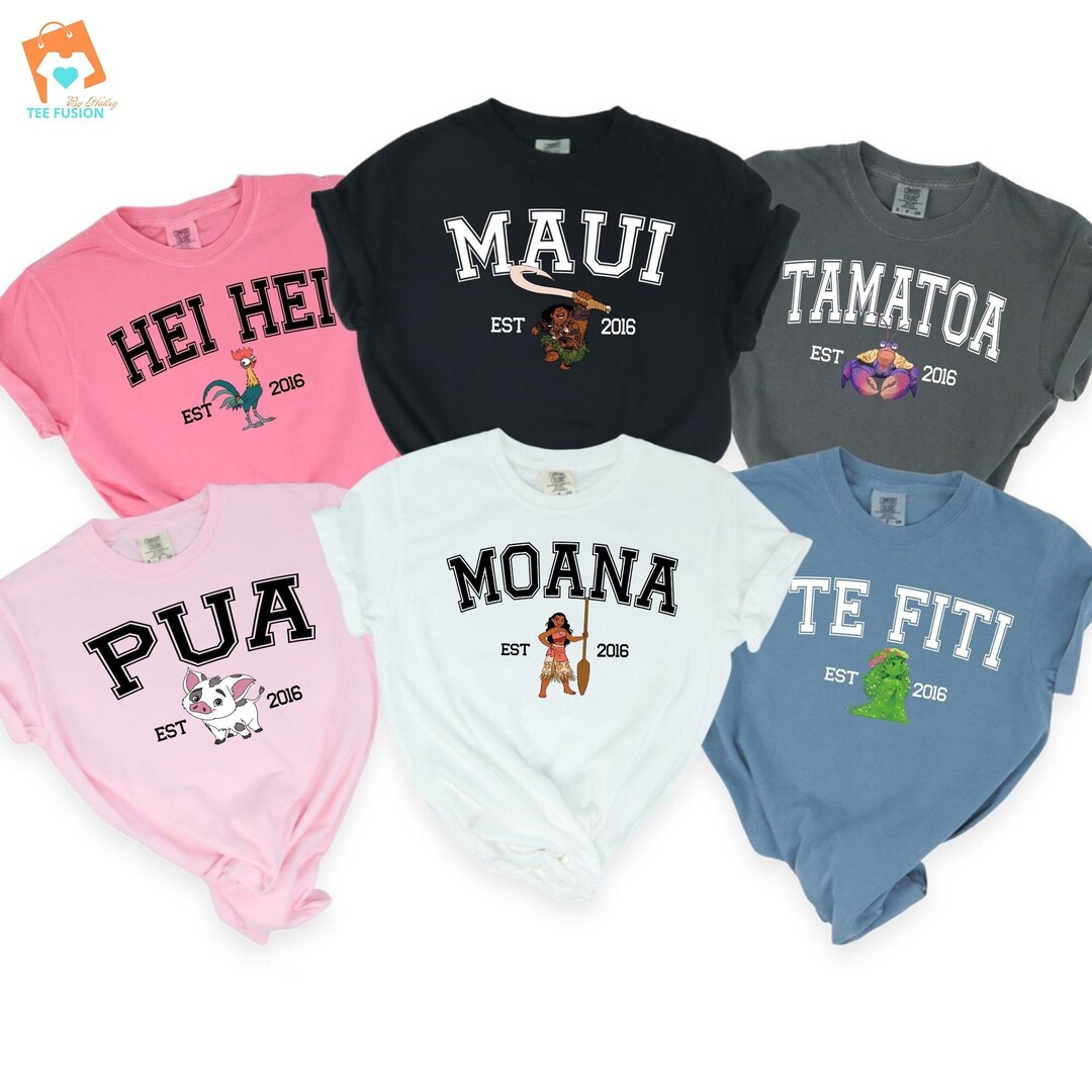 Disney Moana Shirt Disney Moana and Friends Shirt Disney Family ...