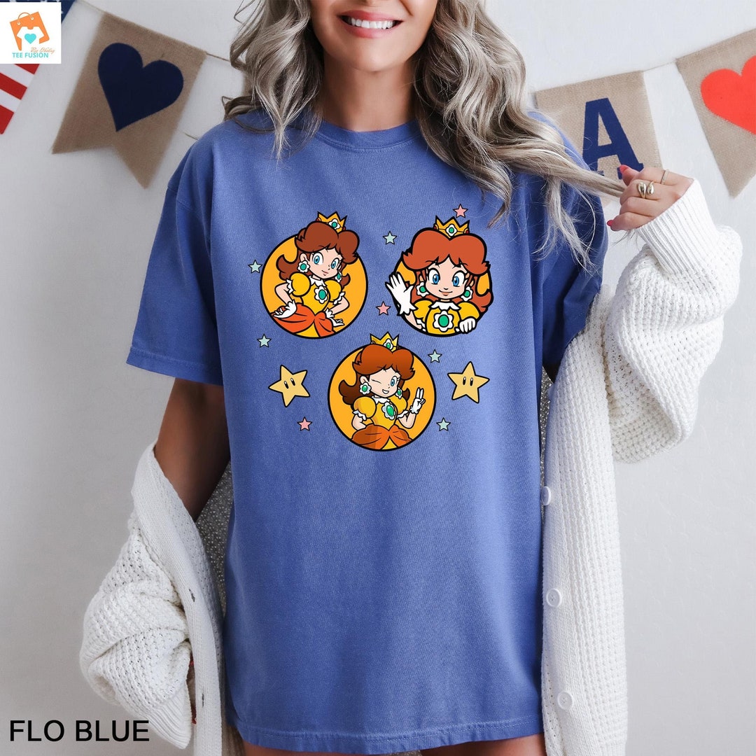 Comfort Colors Princess Daisy Shirt Mario Princess Daisy Shirt Super ...