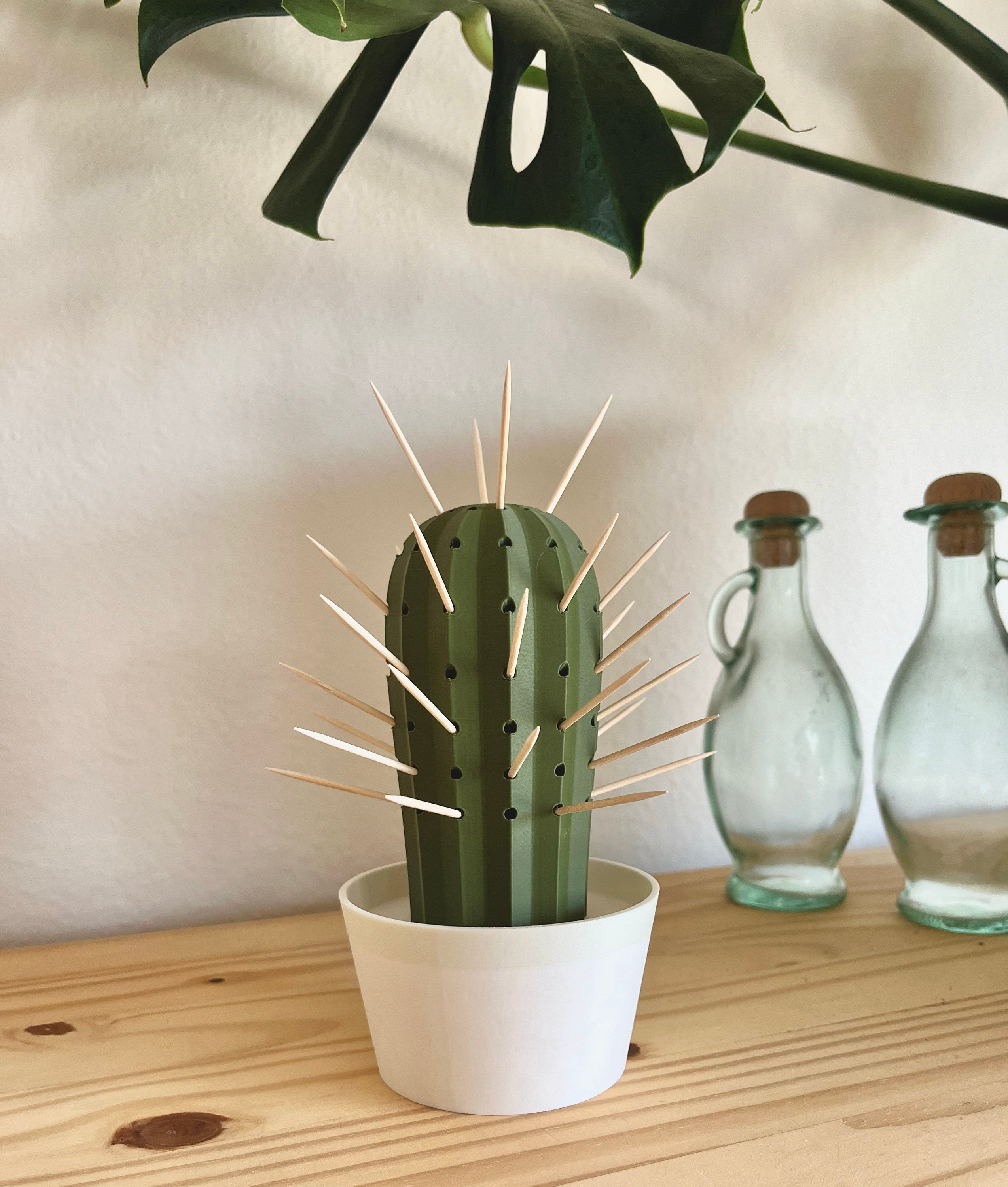 3D Printed Cactus Toothpick Dispenser: Charcuterie Board Decor - Etsy