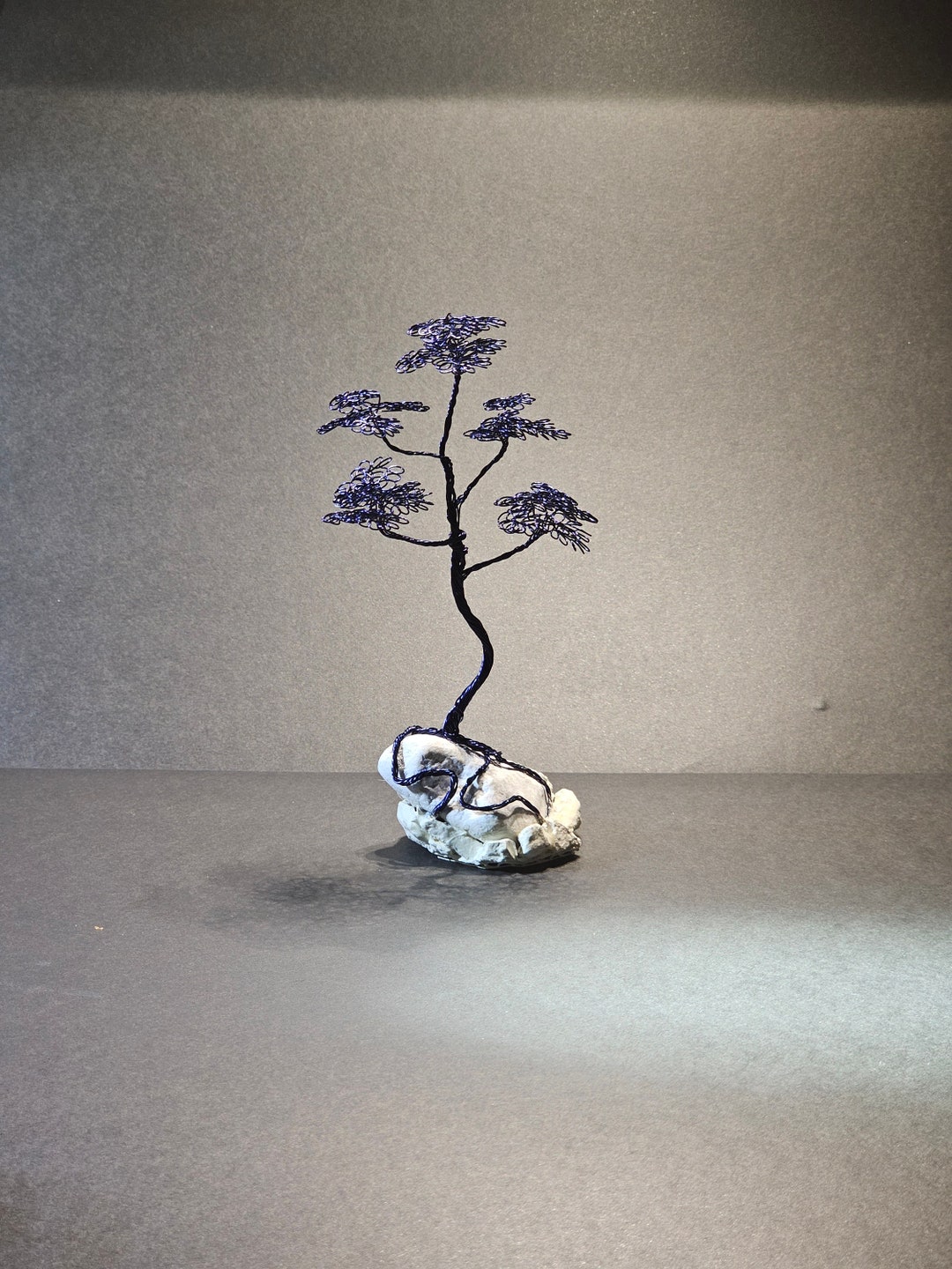 Coiled Leaves Wire Tree Sculpture - Etsy