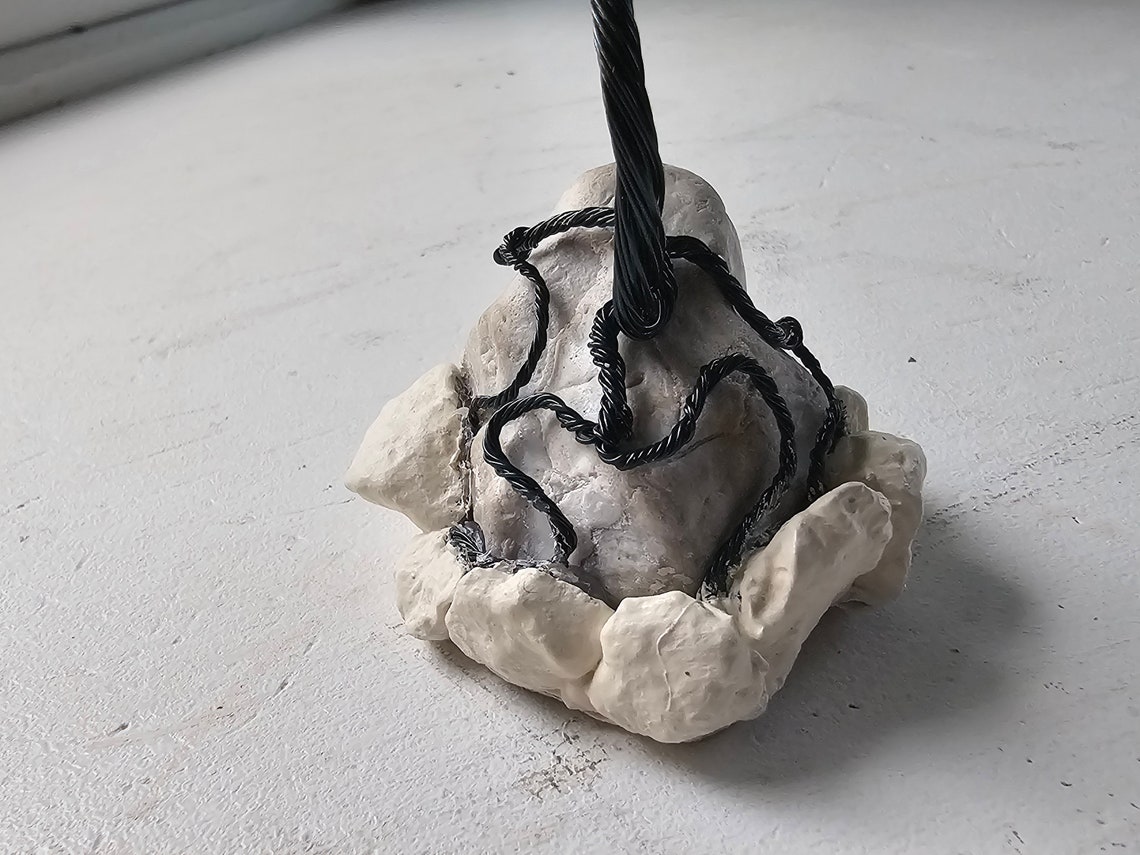 Dark Green Colored Wire Tree With Coiled Leaves - Etsy