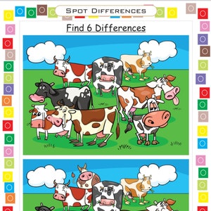 Fun Spot the Difference Games for Kids: Boost Focus, Visual Skills, and ...