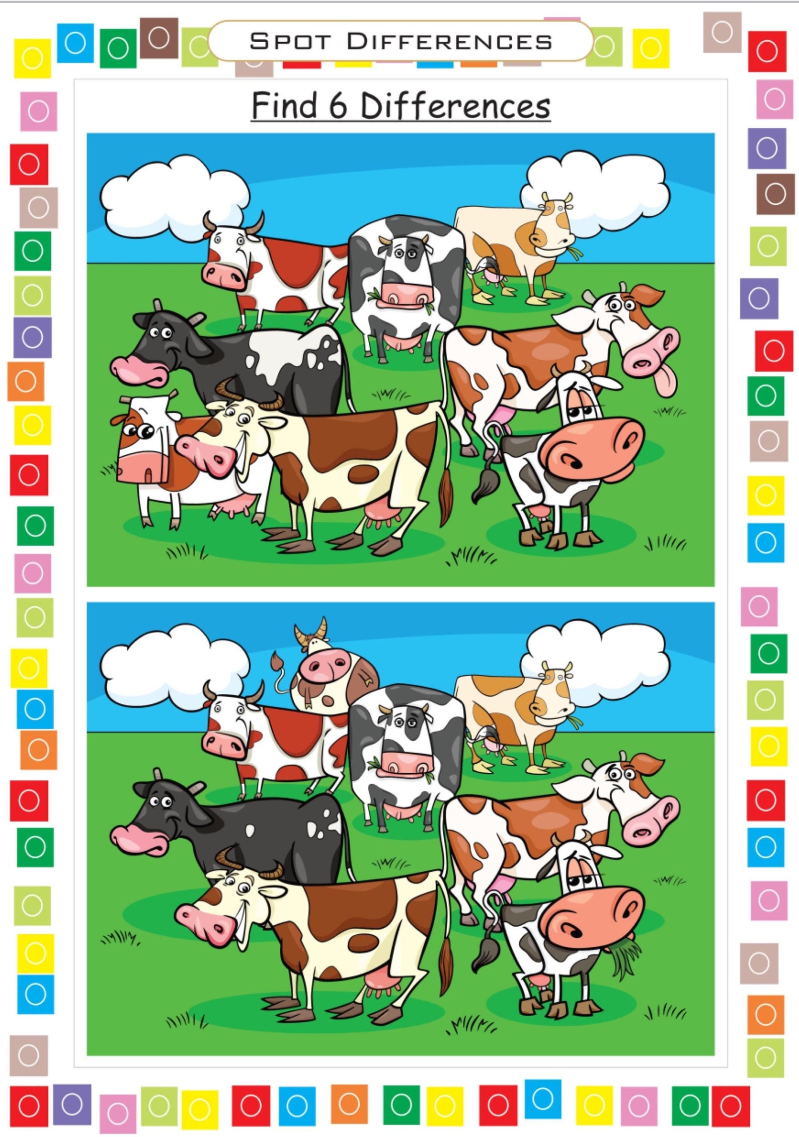 Fun Spot the Difference Games for Kids: Boost Focus, Visual Skills, and ...