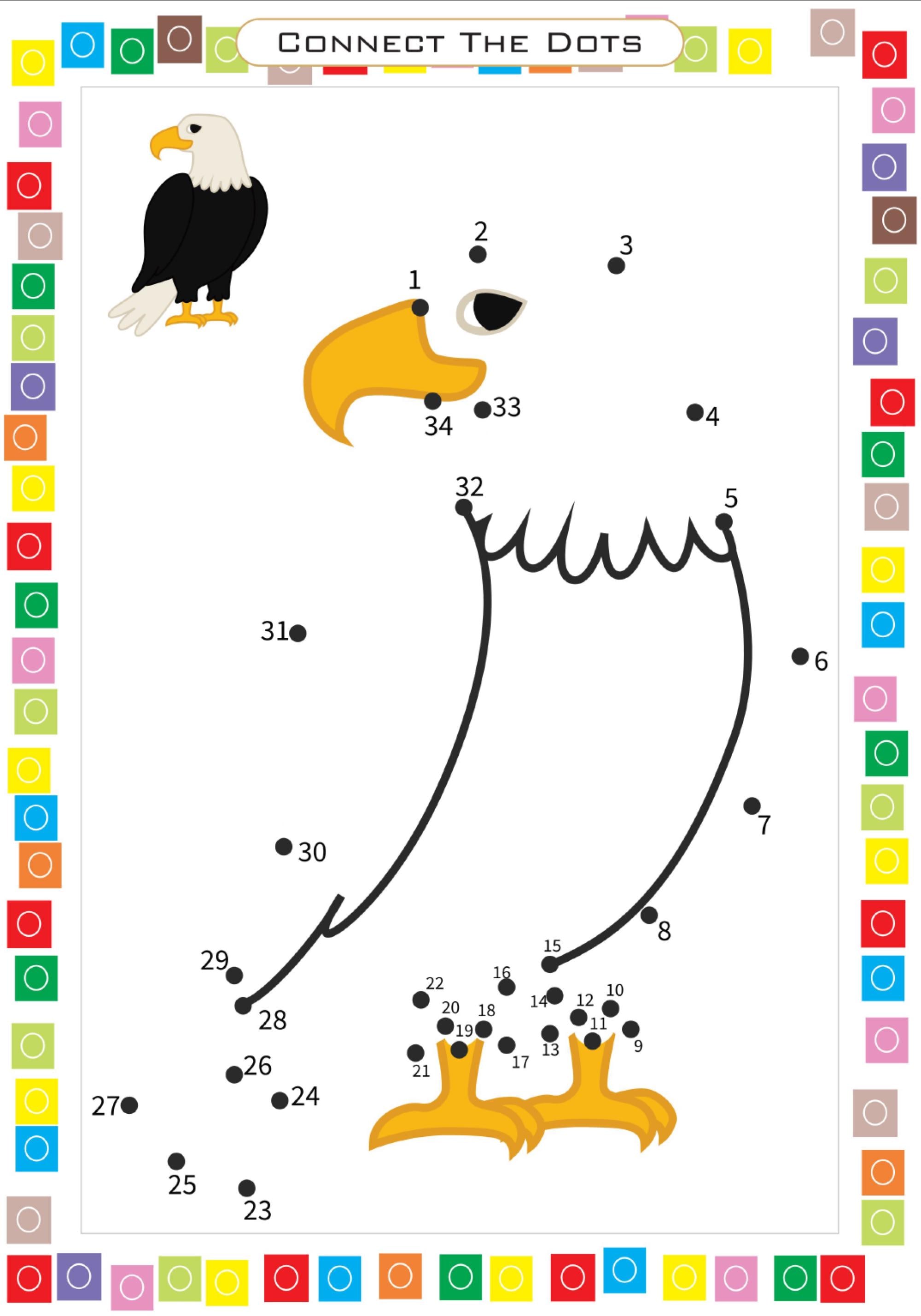 Connect the Dots: Fun and Educational Picture Puzzles for Kids to ...