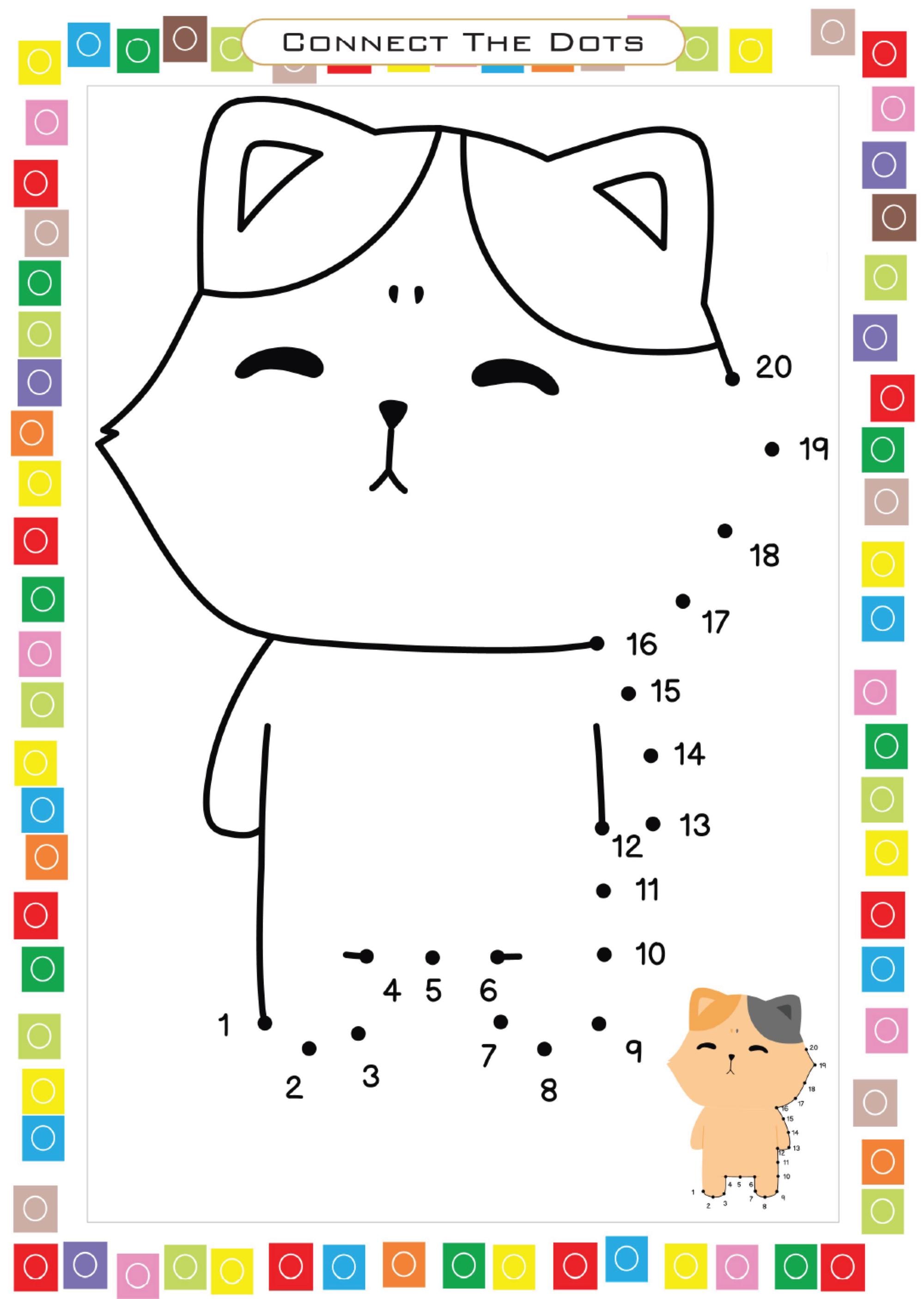 Connect the Dots: Fun and Educational Picture Puzzles for Kids to ...