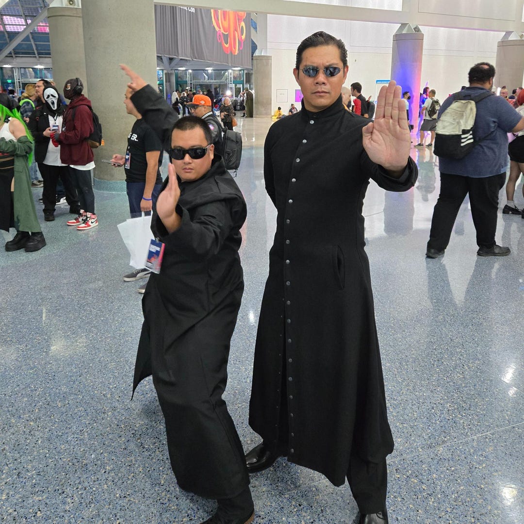Gothic Cosplay Trench Coat ,matrix Cosplay, Matrix Black Coat ...