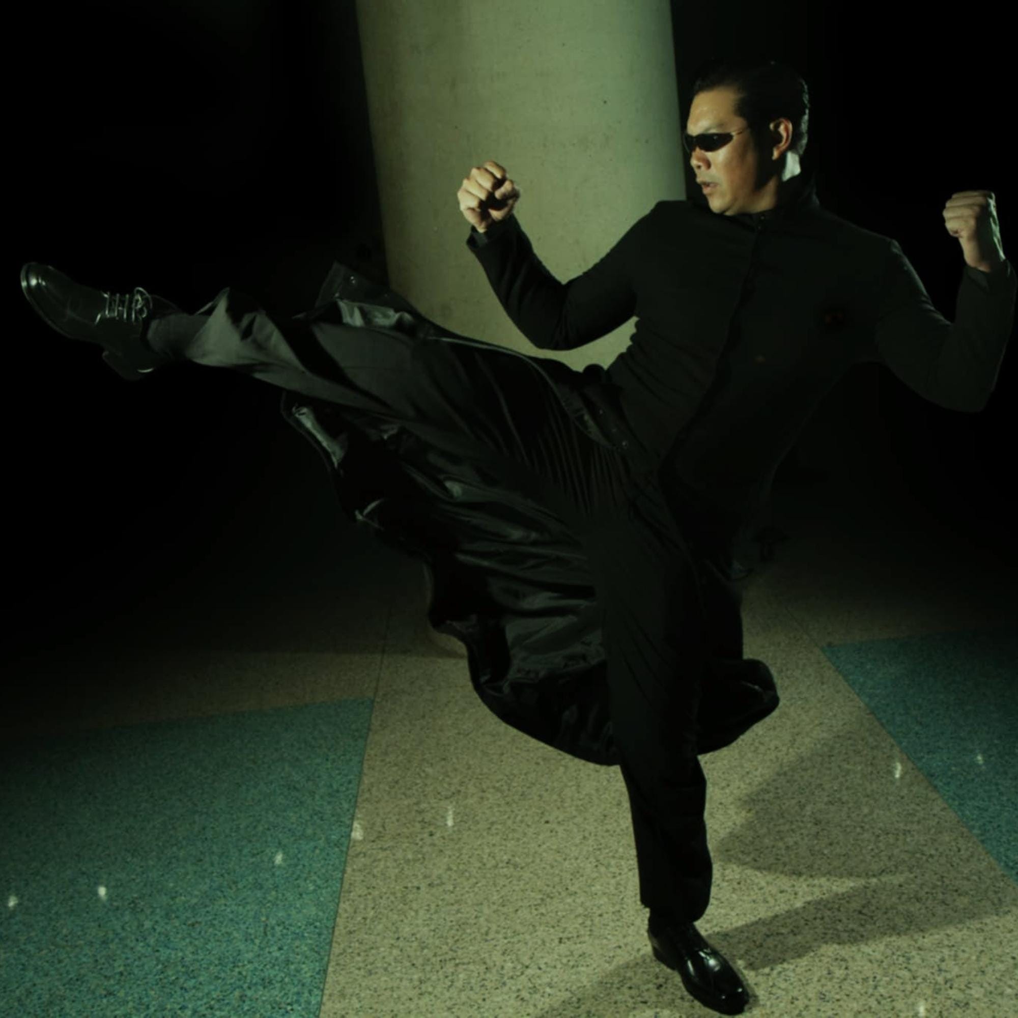 Gothic Cosplay Trench Coat ,matrix Cosplay, Matrix Black Coat ...